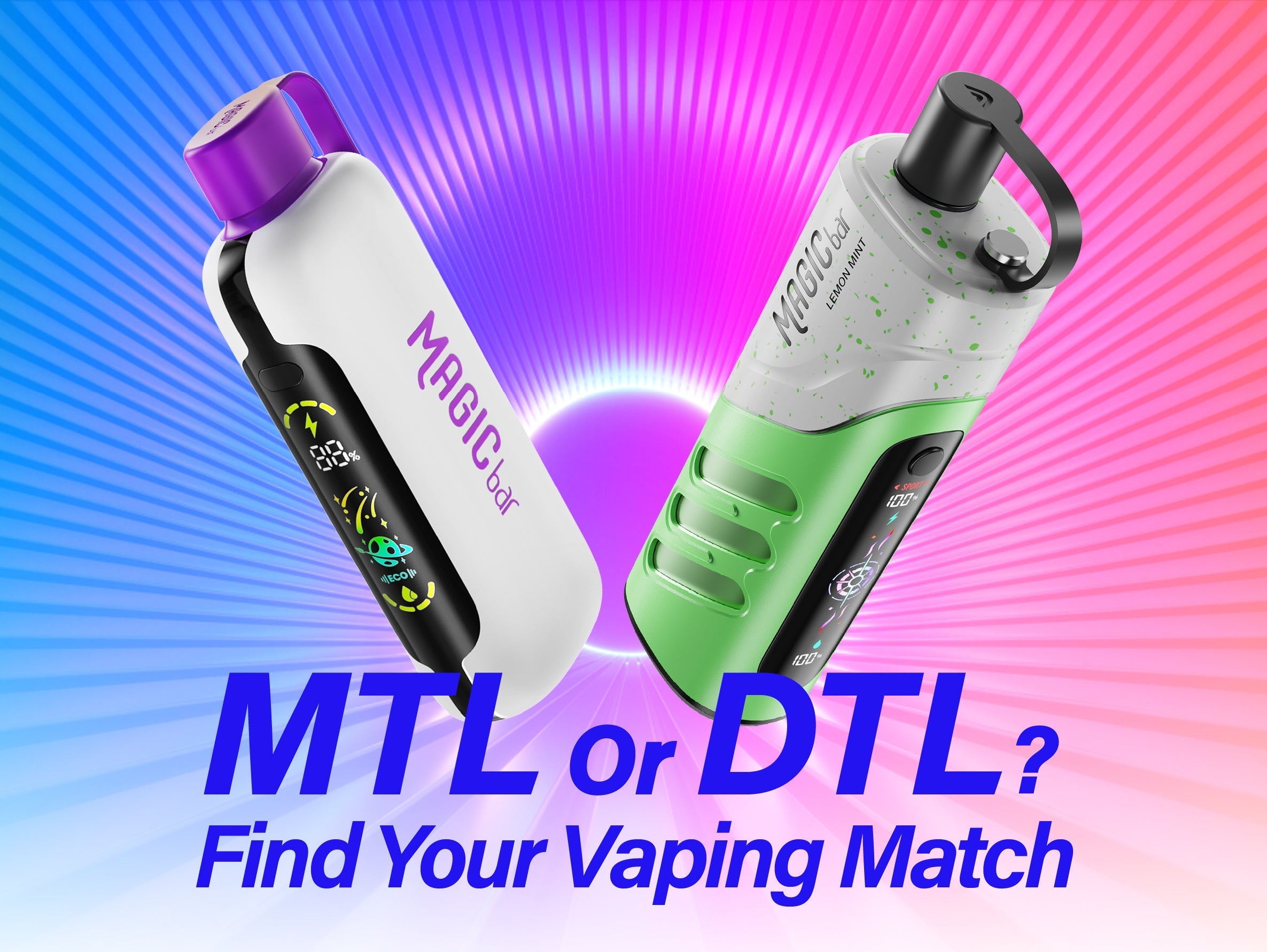 Choosing Between MTL and DTL: Find Your Vaping Match – Decent Vape